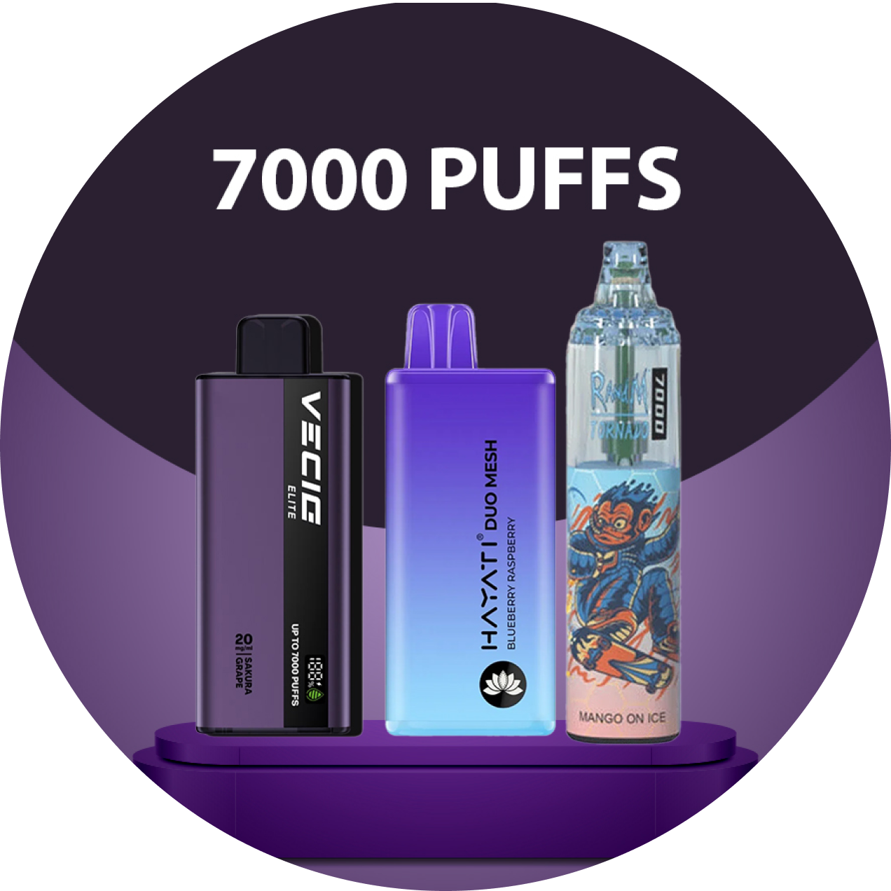 Buy 7000 Puffs Disposable Vapes - Euro Vape Land